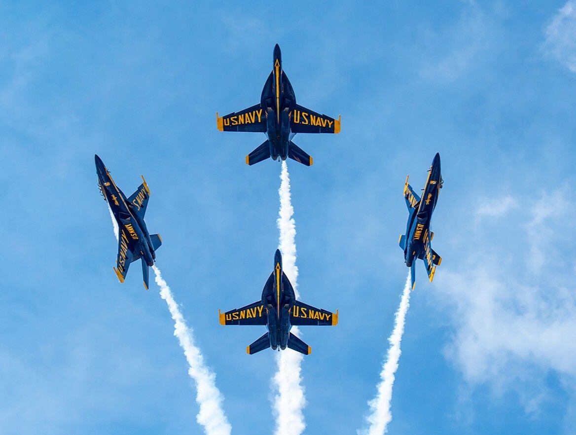 Famous Blue Angels hit the skies in Middle Tennessee this weekend