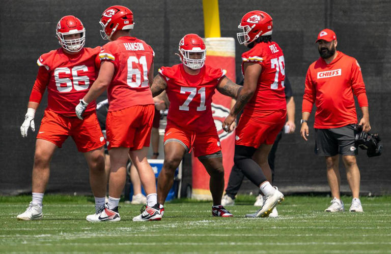 Chiefs rookie hits milestone at practice: ‘Just got to keep him going ...