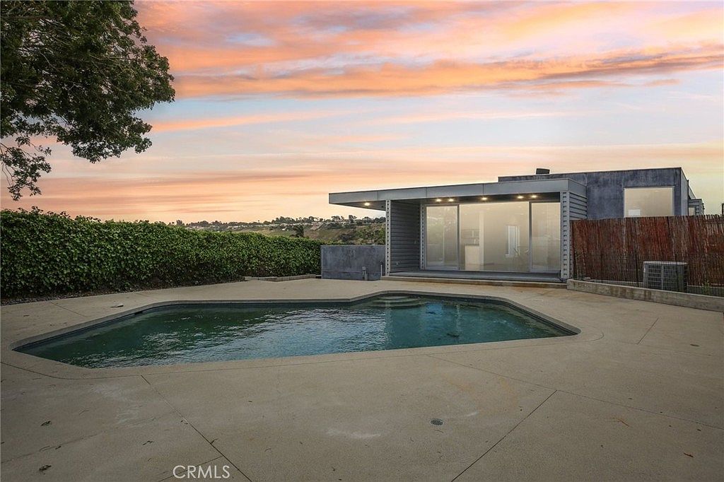Minimalist Home in Torrance with Backyard Pool and City Views for $2.3M ...