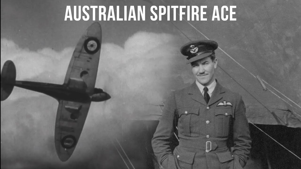 Australian spitfire ace Pat Hughes