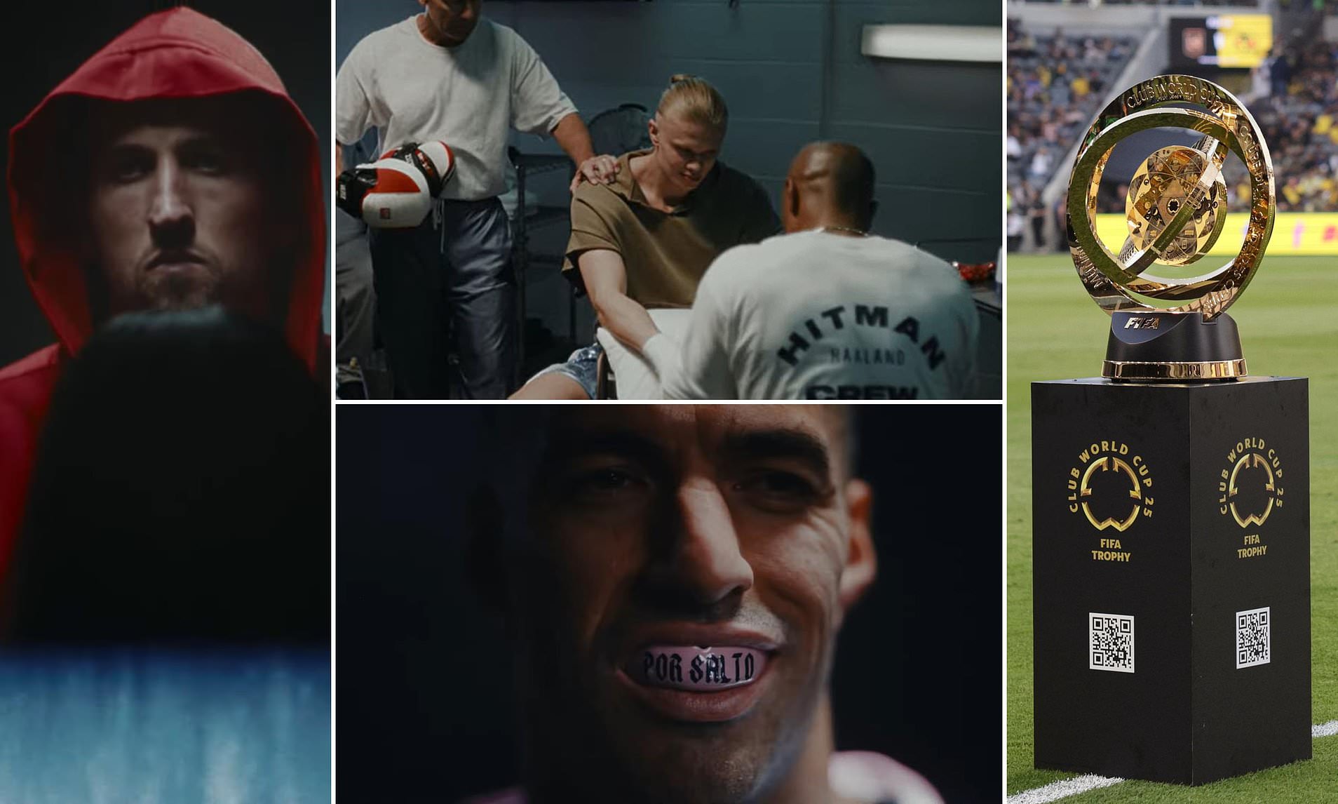 Kane and Haaland reimagined as boxers in Club World Cup advert