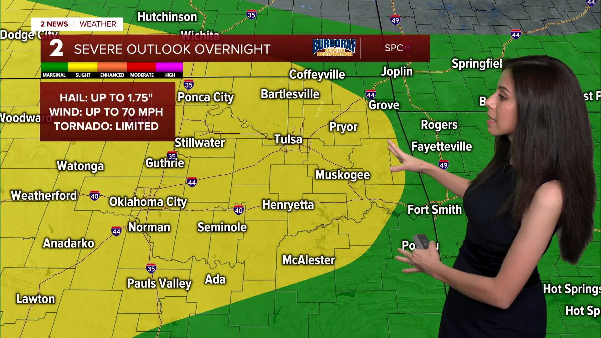 Mostly Cloudy And Warm Thursday