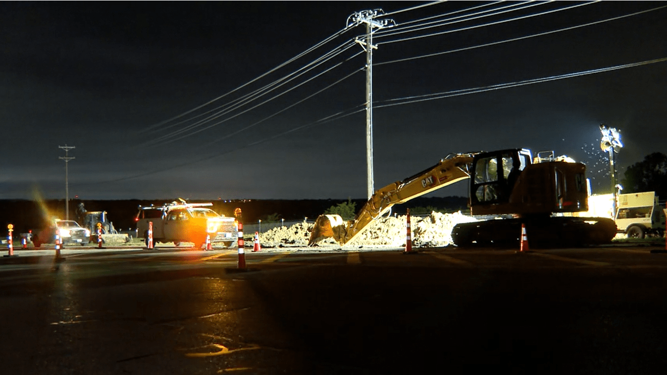 Emergency repairs complete after sewer main collapse in Rowlett