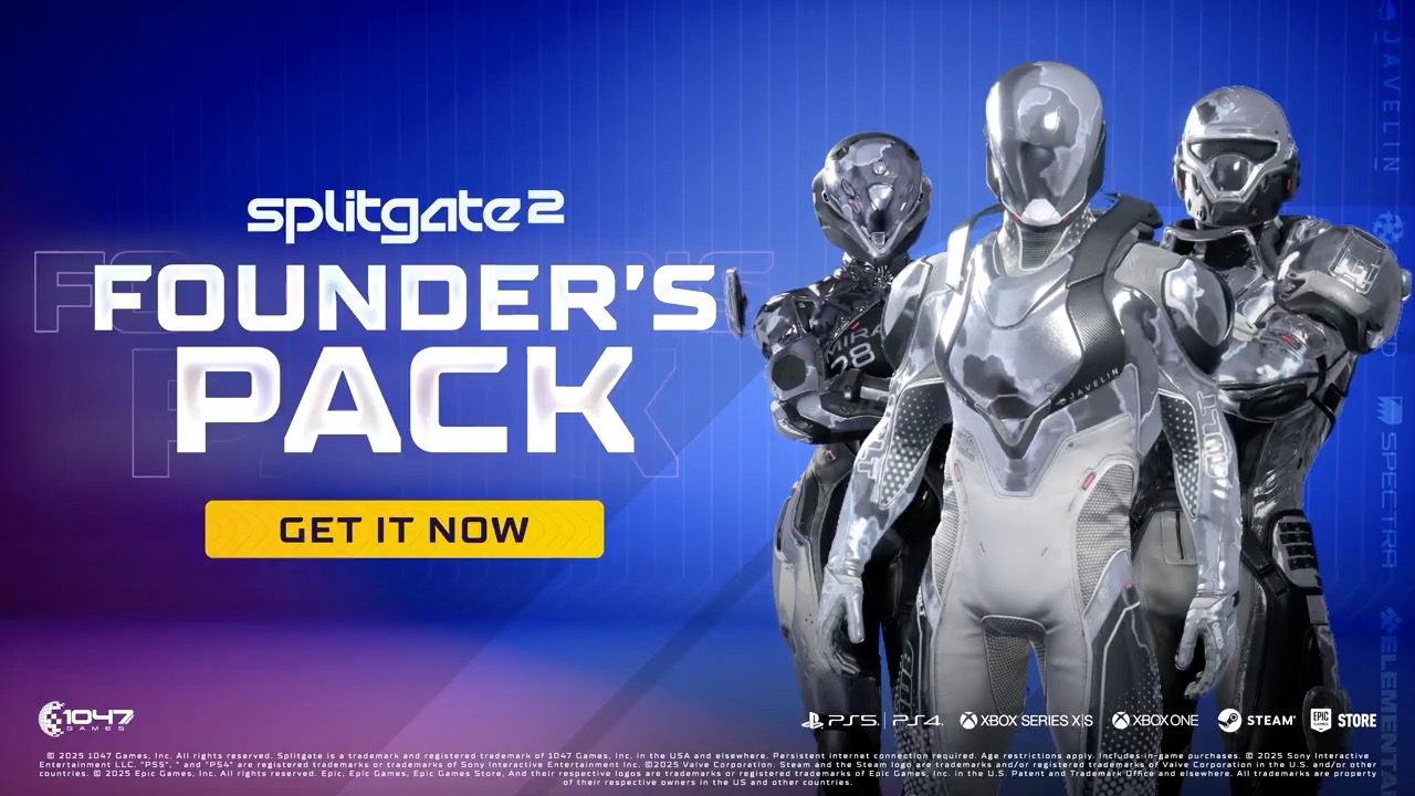 Splitgate 2 Official Founder's Pack Trailer