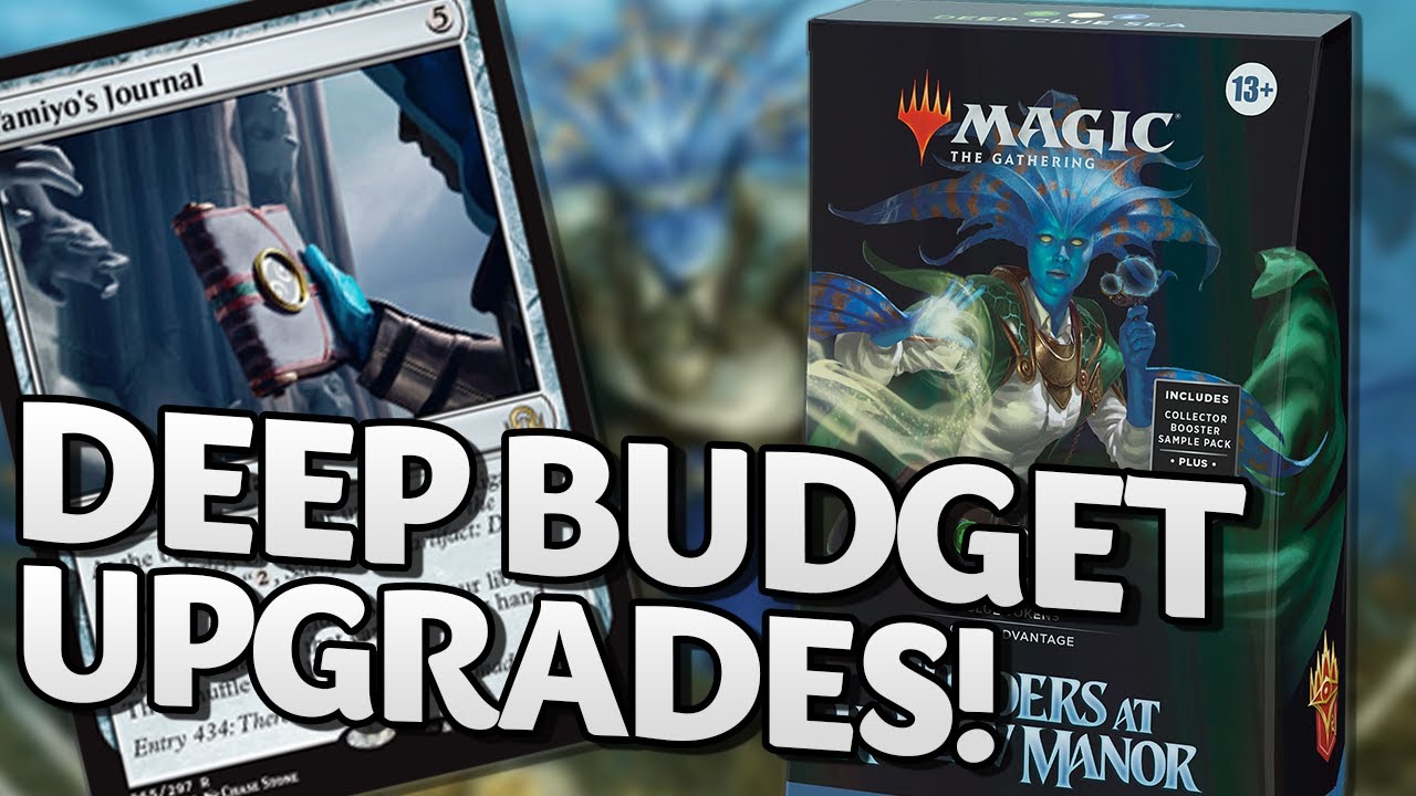 Deep Clue Sea $50 Budget Upgrades! Card Advantage and More!- Magic The ...