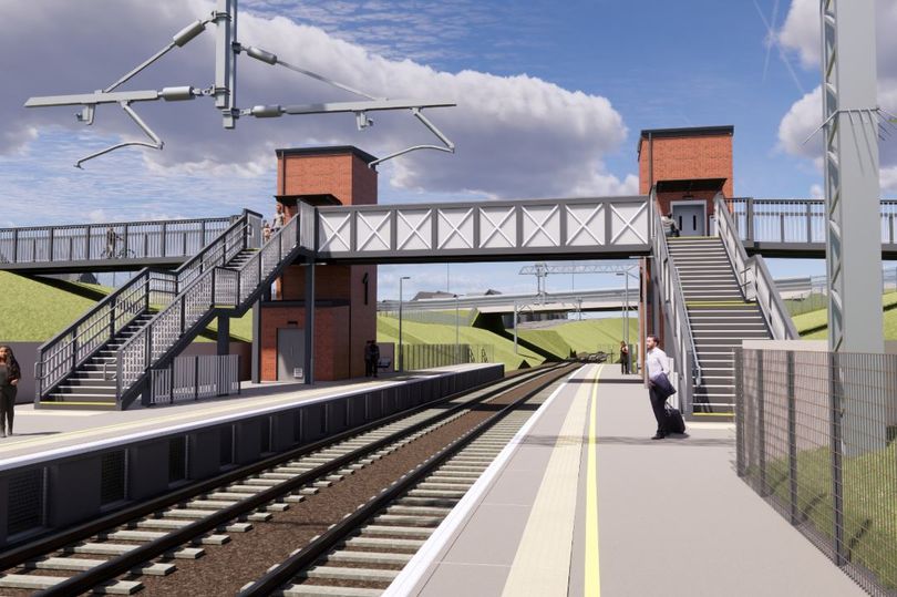 Plans for new West Lothian train station give first look at platform design