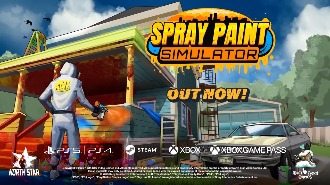 Spray Paint Simulator Official Launch Trailer
