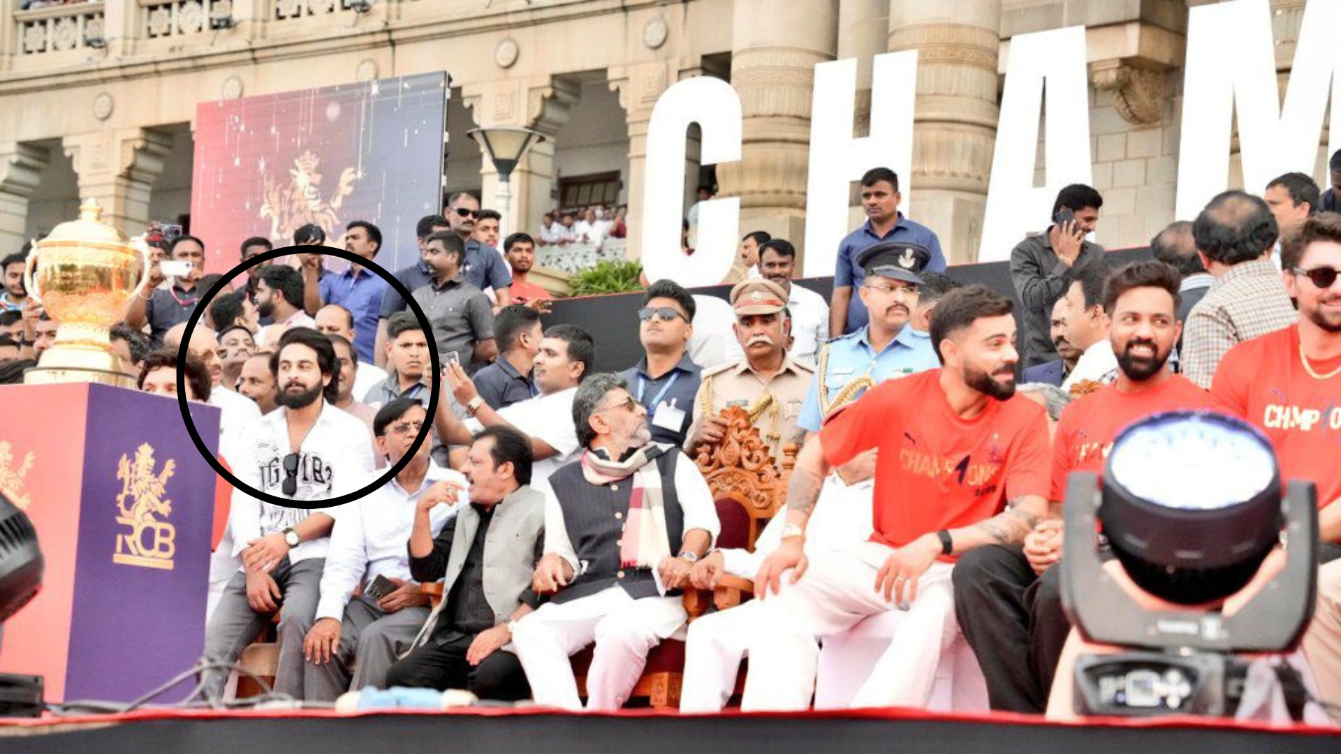 Row over Congress Minister's son granted stage access at Vidhana Soudha ...