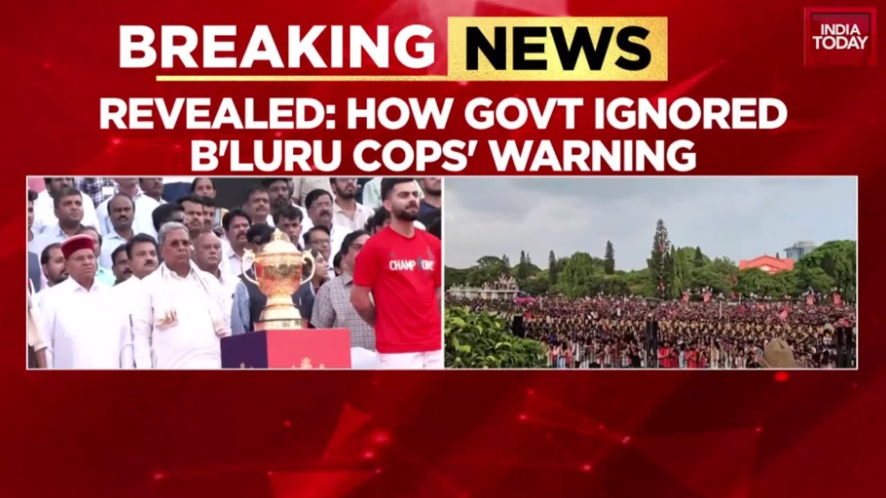 Police suggested weekend for RCB celebration, government insisted on ...