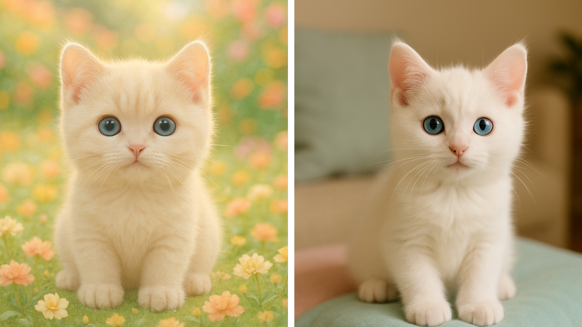 Bestaat zo’n schattige kat echt?! Niet te geloven 😻