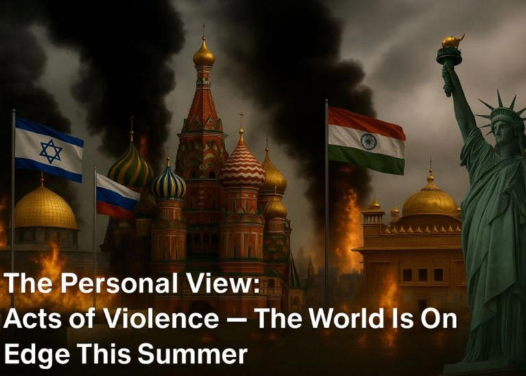 Warren Hammond’s Personal View: A violent summer – The World on edge