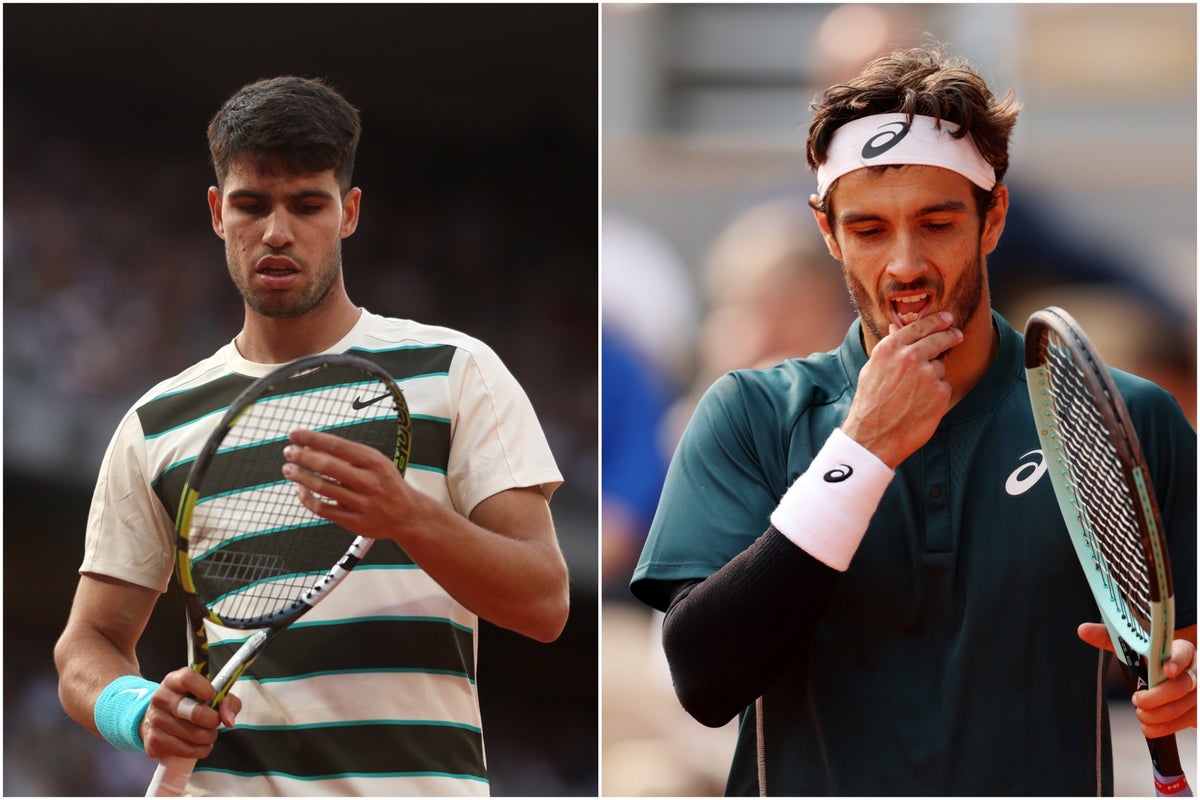 Carlos Alcaraz vs Lorenzo Musetti start time: When is French Open semi ...