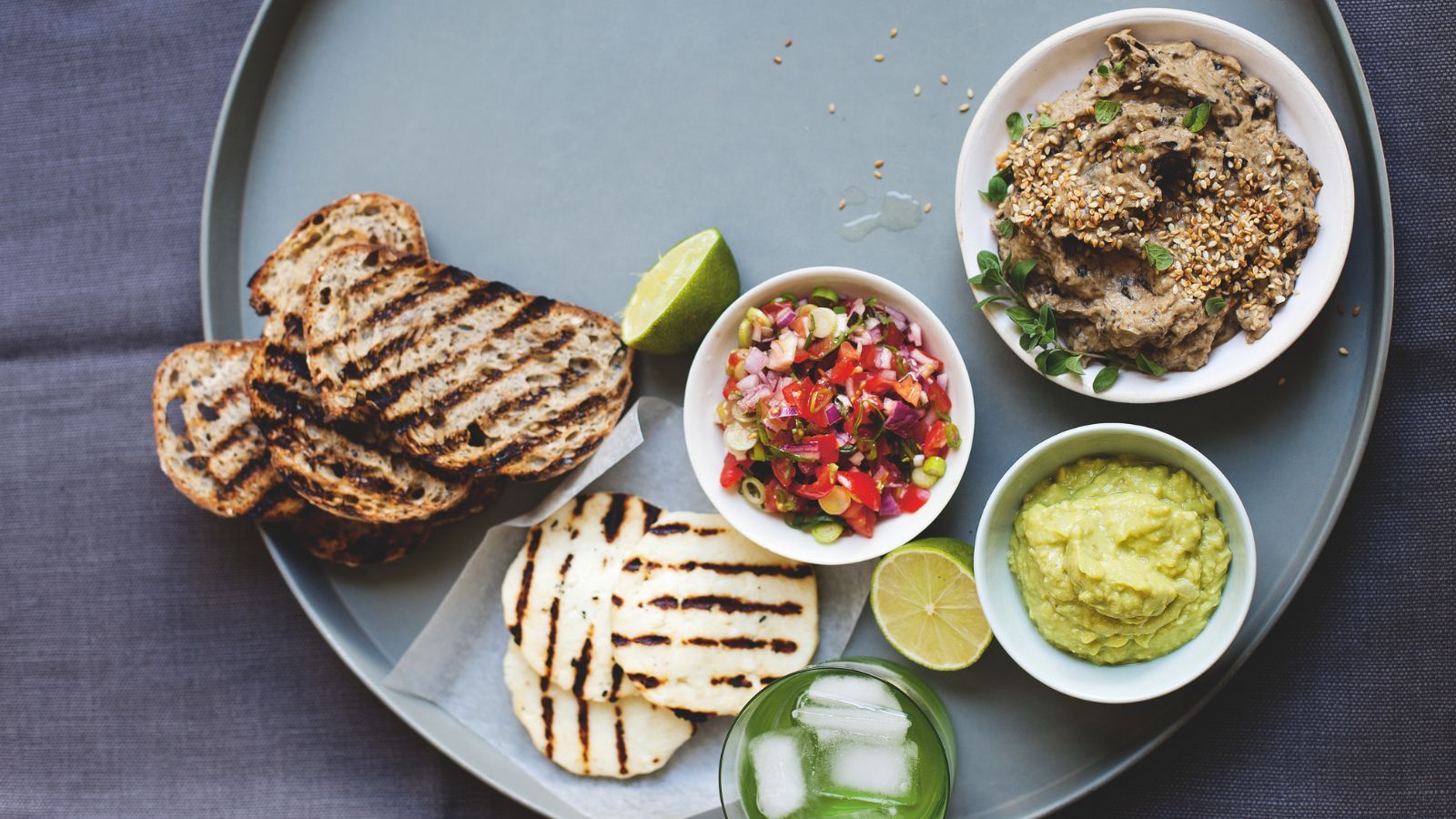 Want to make a vegetarian meze on the grill? This baba ganoush and ...