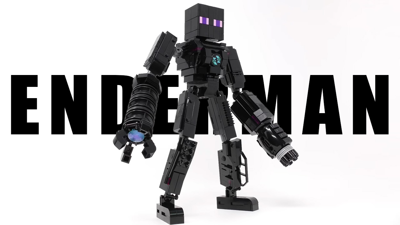 Massive Minecraft Enderman Mech Upgrade – Advanced Mech Design