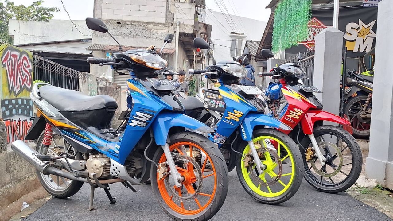 Suzuki Shogun Kembali Tenar, Calon-calon Motor Gorengan Lagi?
