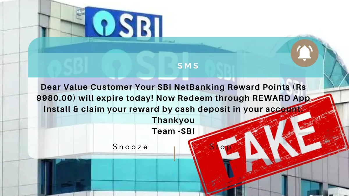 SBI Reward scam: Here’s what happens if you click that link