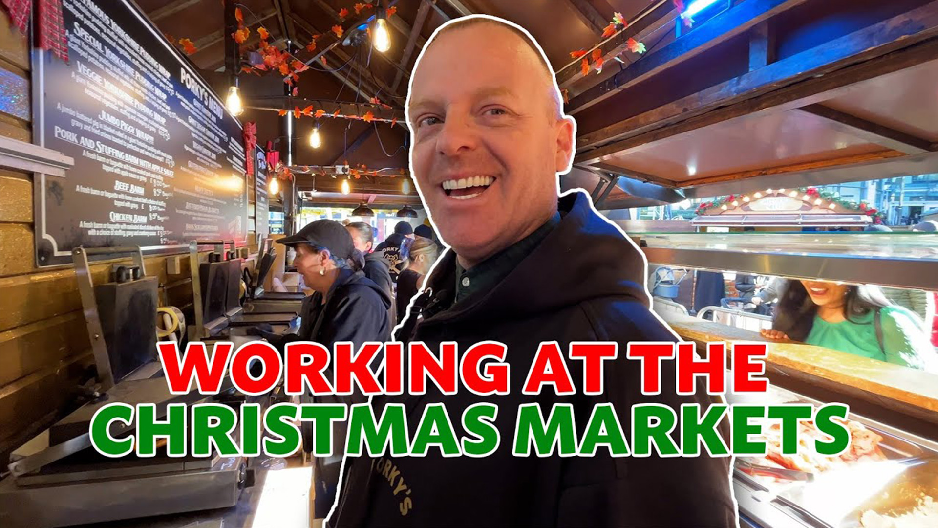 Tiny Tim Works the Christmas Market! 🎄🎁 Can He Handle the Festive Chaos?