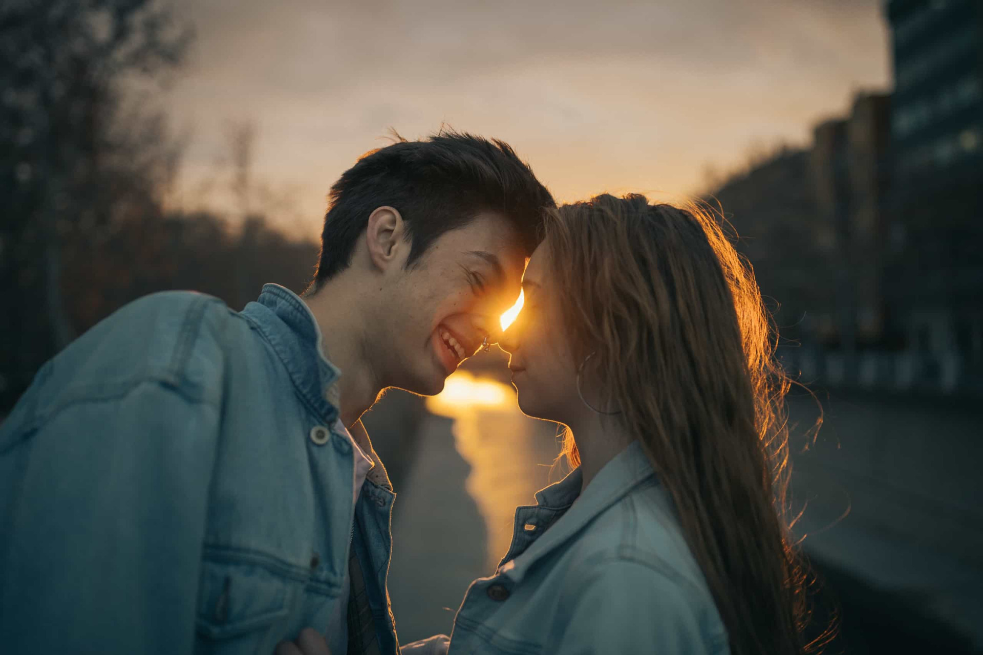 How does science explain the sensations of a kiss?