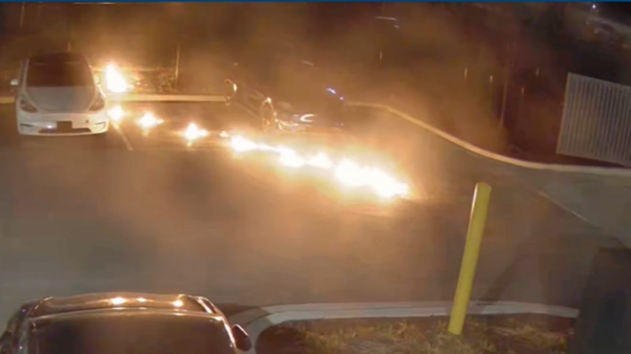 Reward offered in case of Tesla firebombing in Lenexa