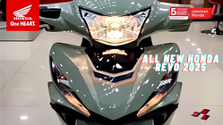 Honda Revo X Terbaru 2025: Tetap Eksis dengan Tampilan Sporty dan Agresif