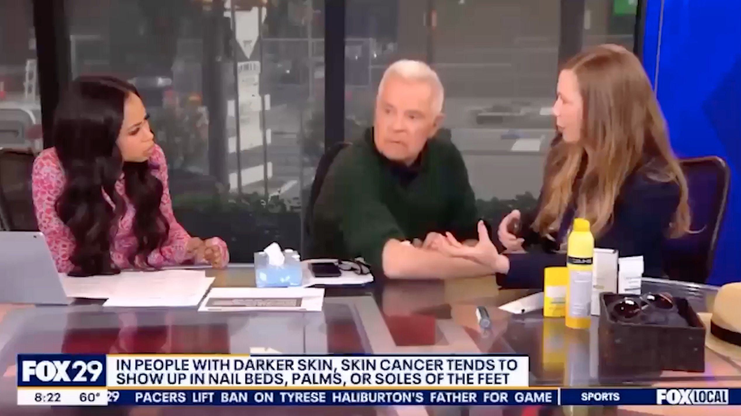 TV Host Mike Jerrick Learns He Has Skin Cancer During Live Segment ... TV Host Mike Jerrick Learns He Has Skin Cancer During Live Segment ...