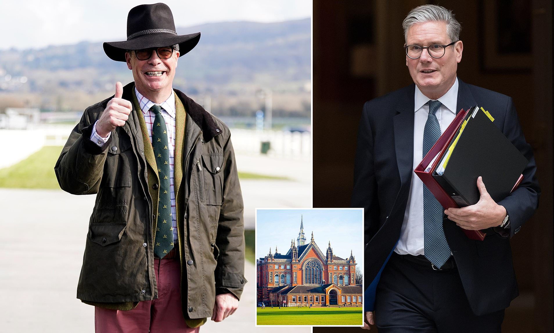 Brits think ex-public schoolboy and City trader Nigel Farage is MORE ...