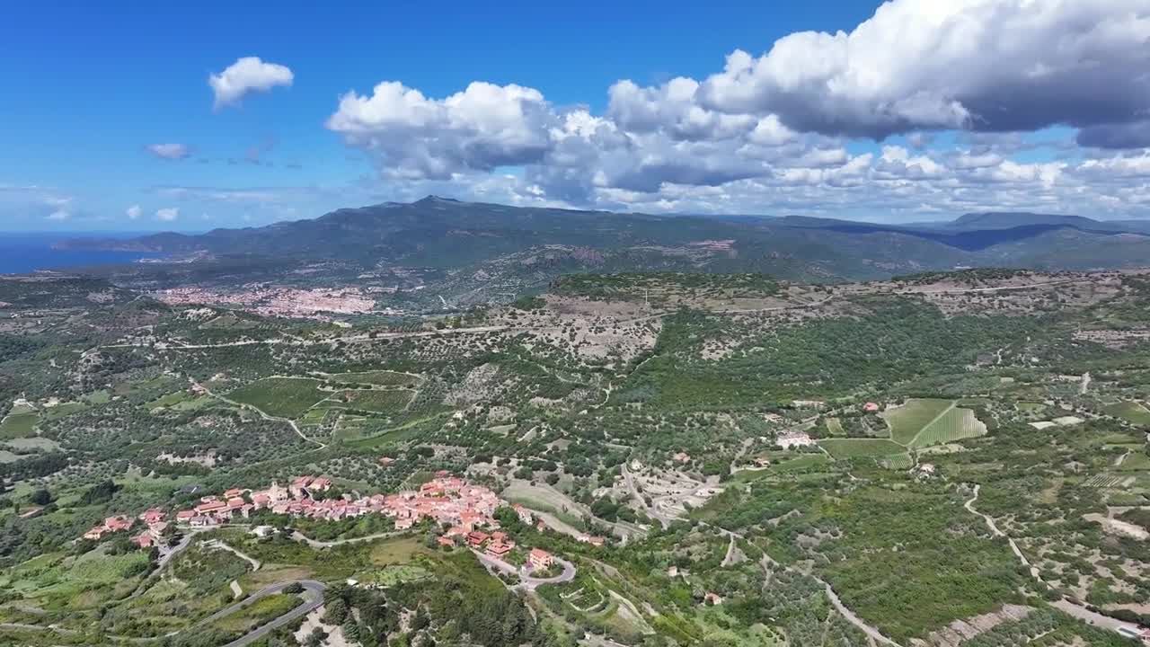 Discover Bosa: Soaring Over Sardinia’s Medieval Marvel