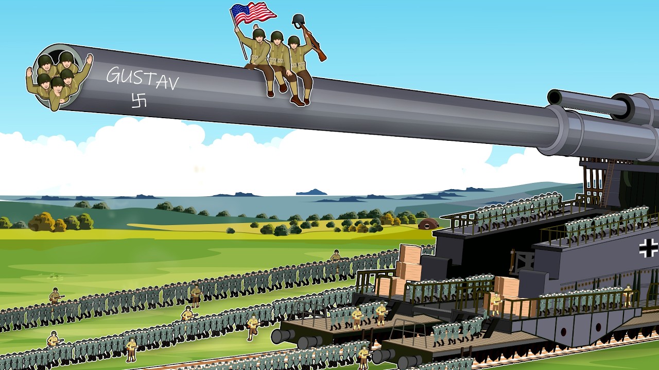 Hitler’s 1,490-Ton Railgun Built to Obliterate Cities