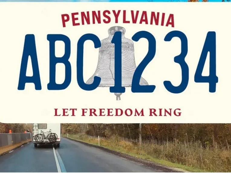PA License Plates Updated: Here's How To Get A New One