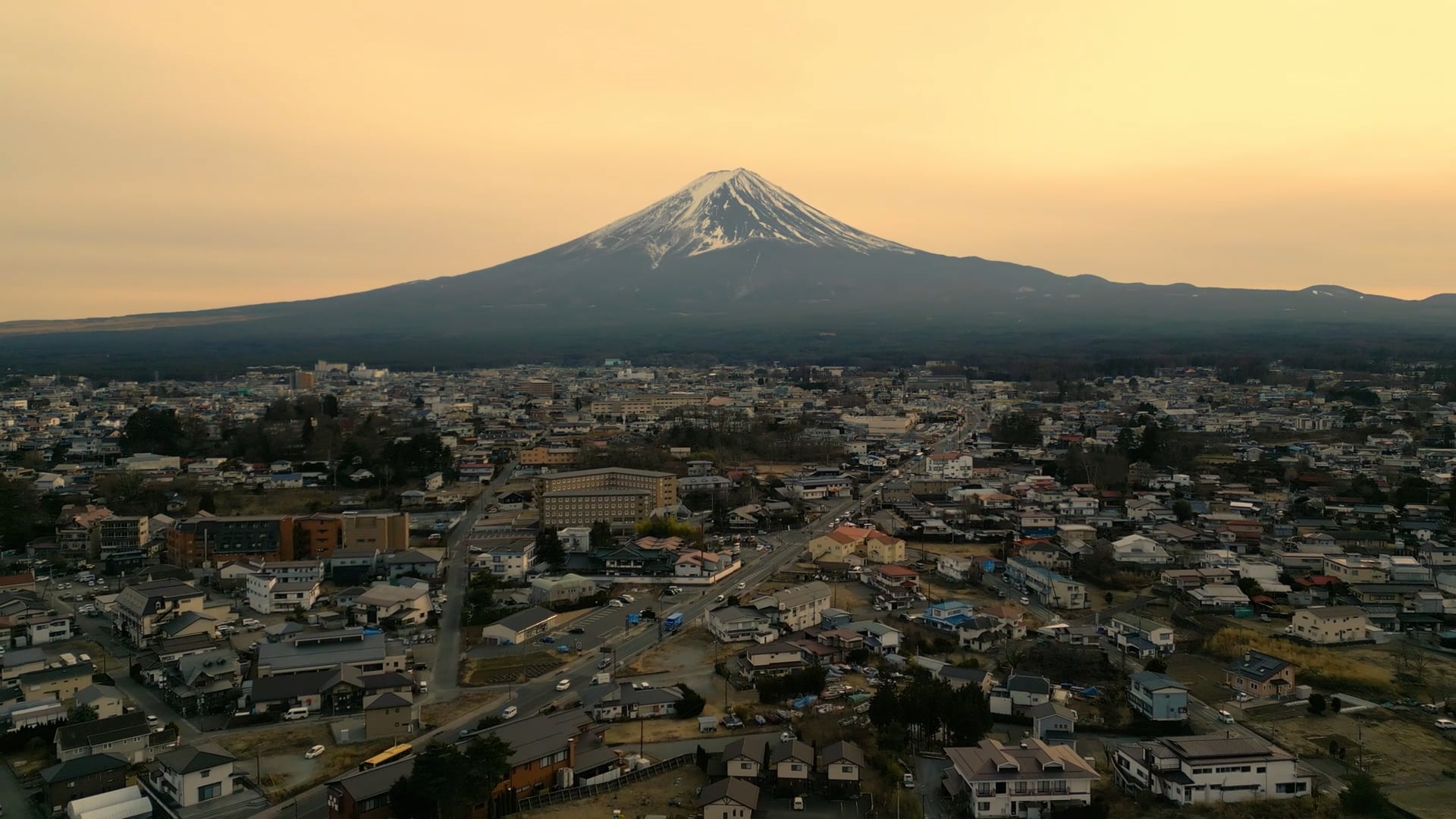 Mount Fuji in Focus: Drone’s View of Japan’s Iconic Peak
