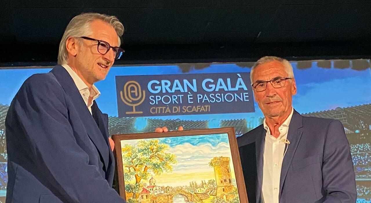 Gran Gala città di Scafati, premiati Edi Reja e Andrea Carnevale