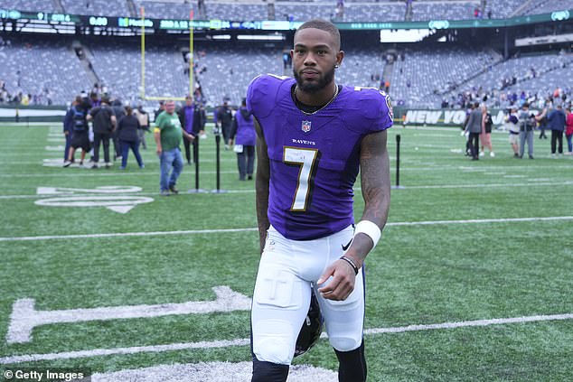 NFL star wide receiver Rashod Bateman signs new $37m, three-year contract