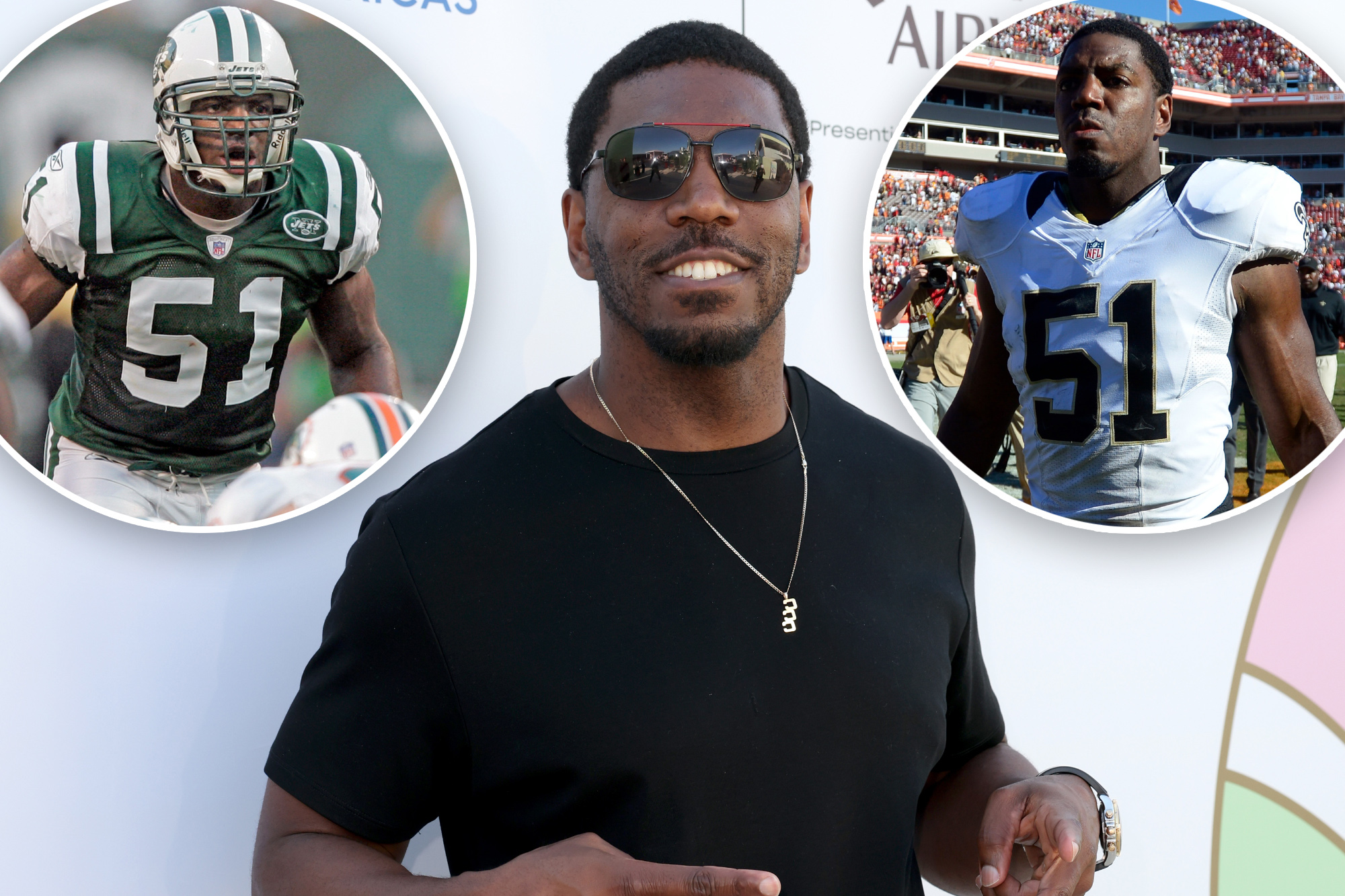 Jonathan Vilma, NFL analyst and ex-Jets star, arrested in Miami