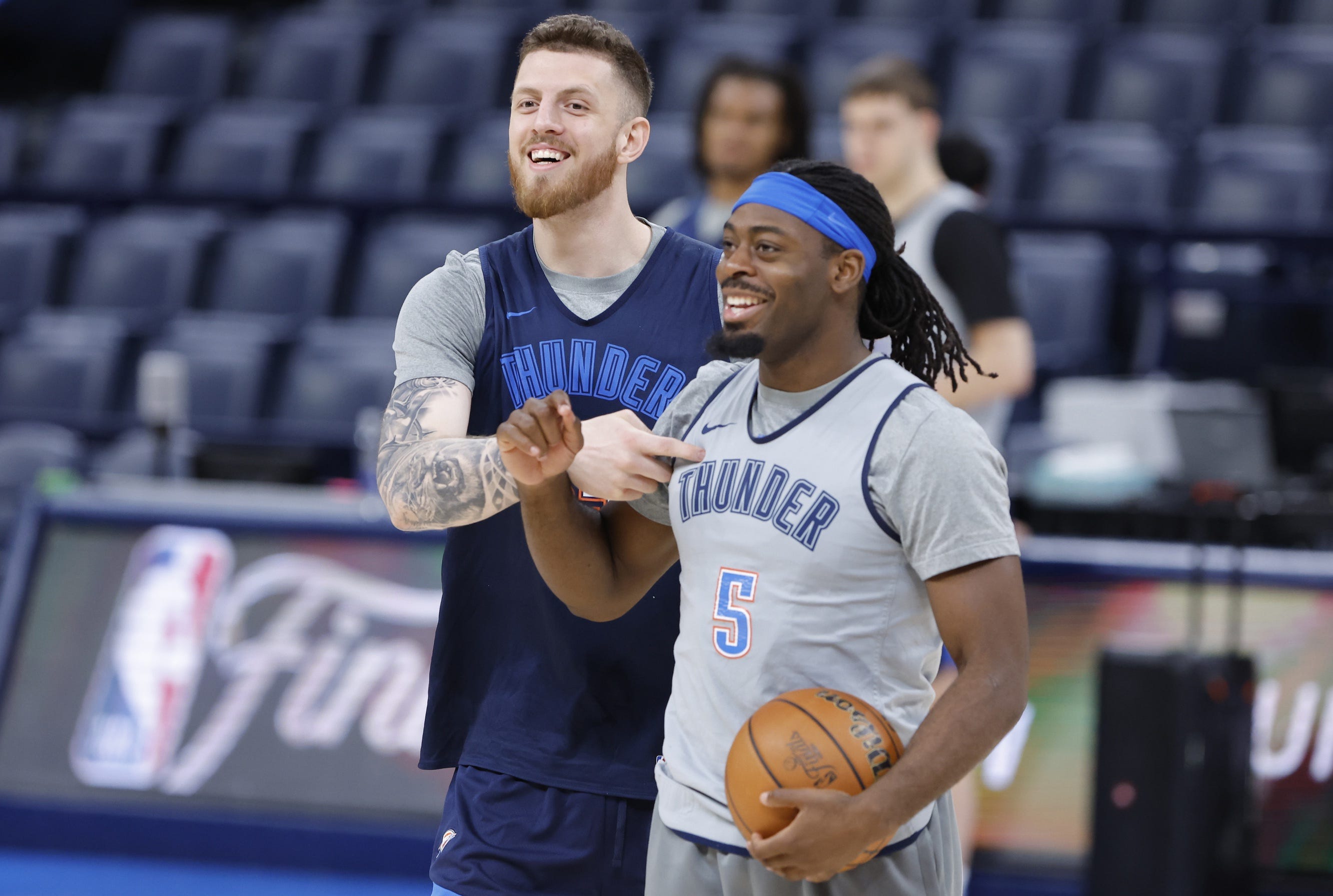 Thunder's Lu Dort to connect with new ASU coach after NBA title chase