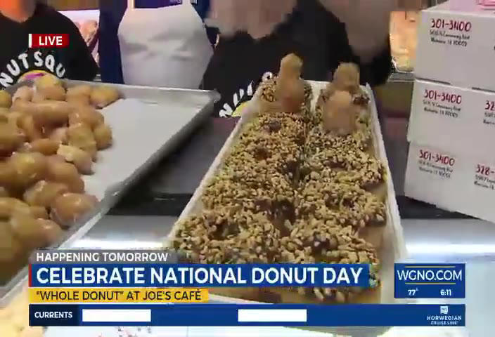Holey Donut! Joe’s Cafe celebrates National Donut Day