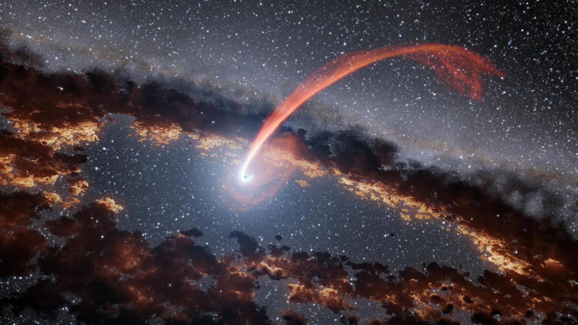 Black holes caught devouring massive stars in biggest explosion since ...