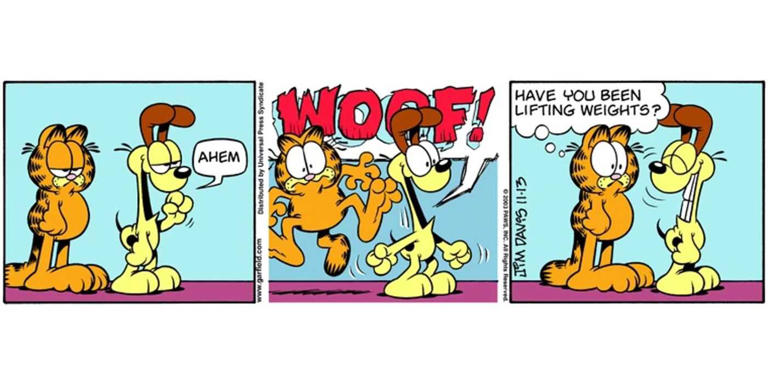 The 30 Funniest Garfield Comic Strips Of All Time