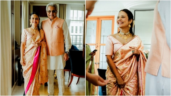 MP Mahua Moitra married Pinaki Misra in an intimate ceremony, in a ...