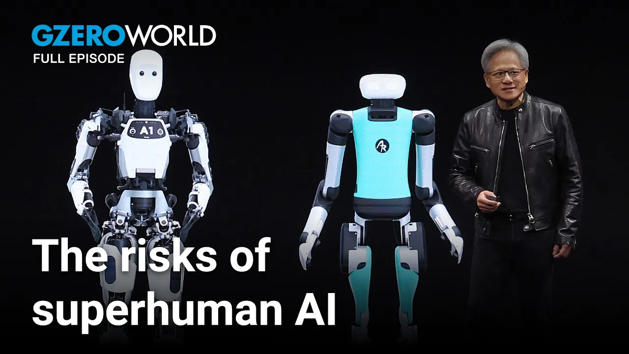 AI superintelligence is coming. Should we be worried? | GZERO World with Ian Bremmer