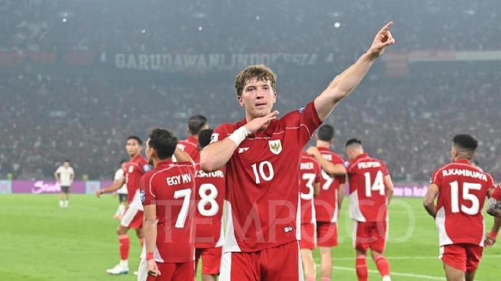 Timnas Indonesia vs Cina 1-0, Ole Romeny Cetak Gol Kemenangan
