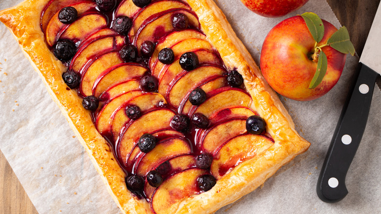 Here's How To Turn Puff Pastry And Summertime Fruit Into An Easy Slab Pie