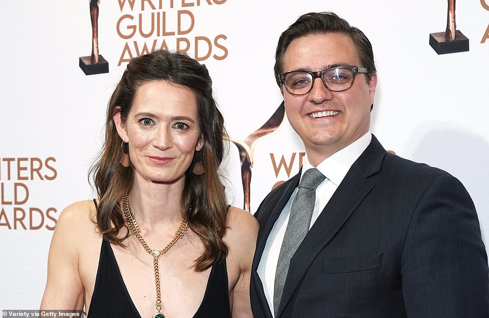 MSNBC anchor covers story on his wife's congressional testimony