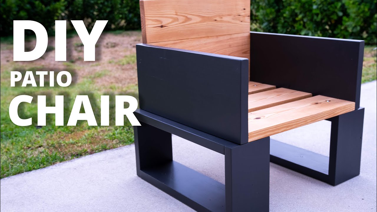 Create A Two-tone Outdoor Chair