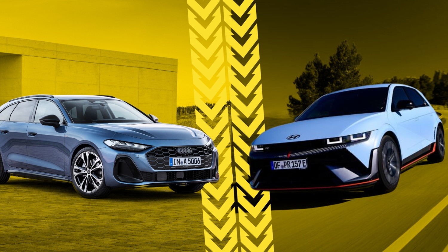 Audi A5 Avant vs Hyundai IONIQ 5 N, Lujo vs Prestaciones Electrificadas