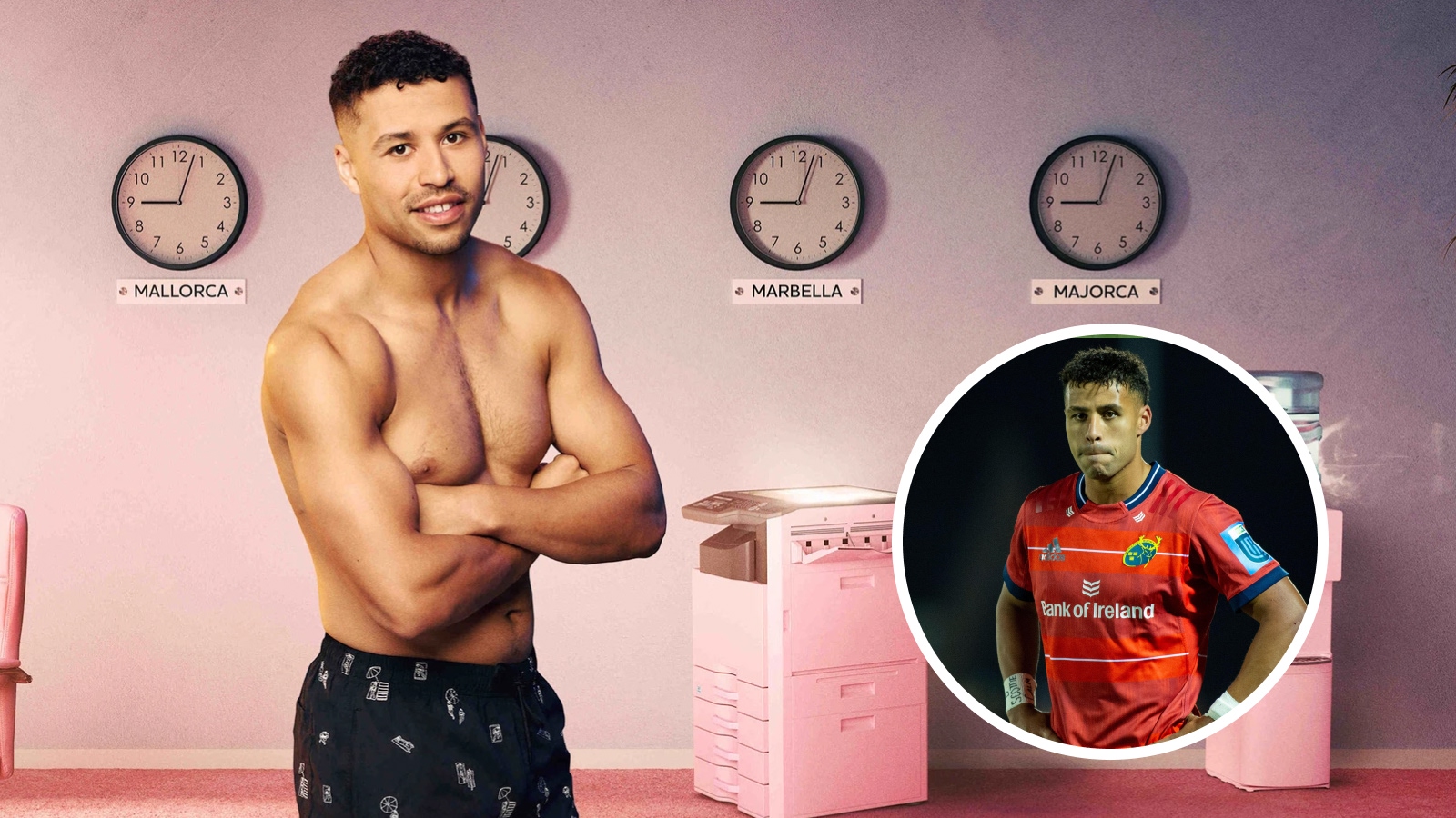 Former Munster player swaps the pitch for the villa as he heads to Love ...