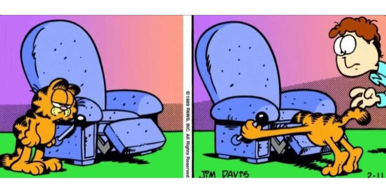 The 30 Funniest Garfield Comic Strips Of All Time