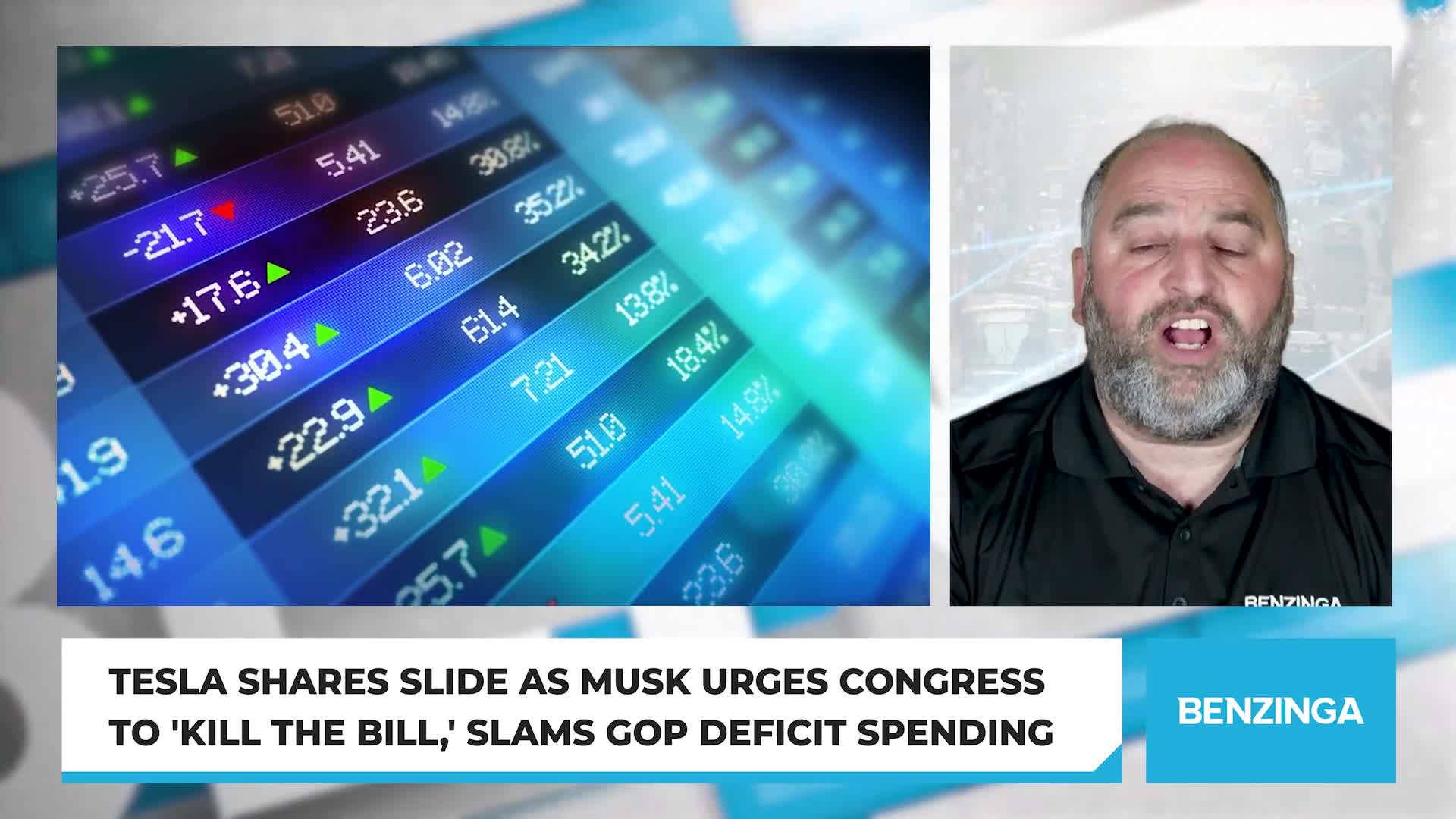Tesla Shares Slide as Musk Urges Congress to 'Kill the Bill,' Slams GOP ...