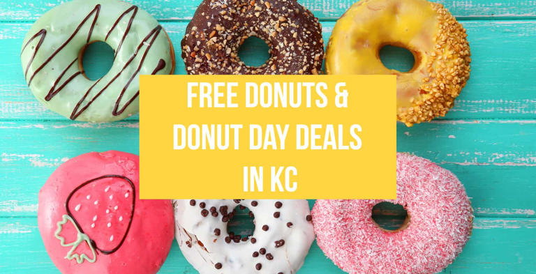Where to get free donuts on Donut Day in Kansas City (& other donut deals)