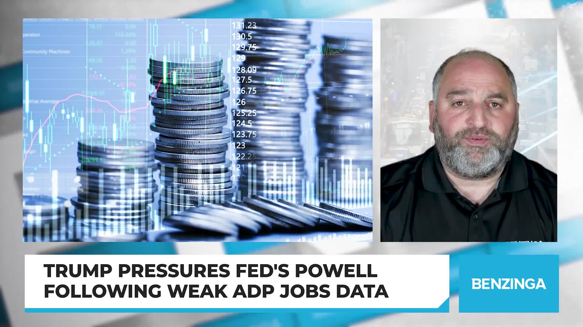 Trump Pressures Fed's Powell Following Weak ADP Jobs Data