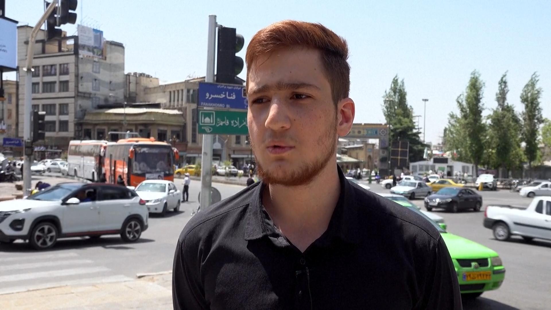 Tehran residents react to U.S. travel ban affecting a number of countries including Iran